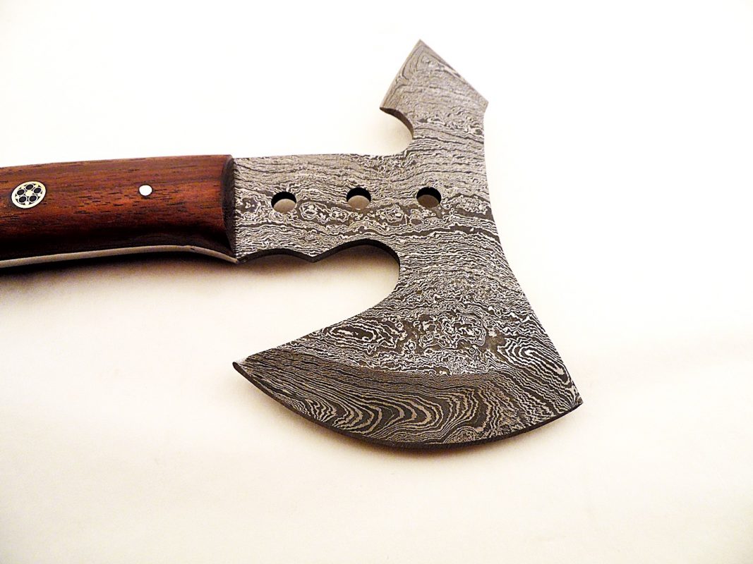 Smart Axe | Custom Handmade Damascus Steel Smart Axe