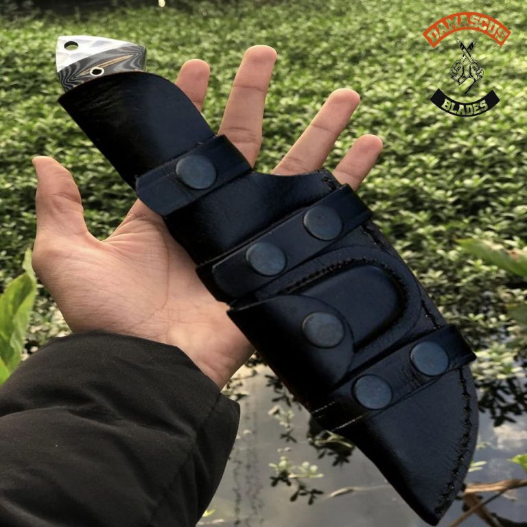 Handmade Forged Tracker Knife | Blade for Hunting & Camping